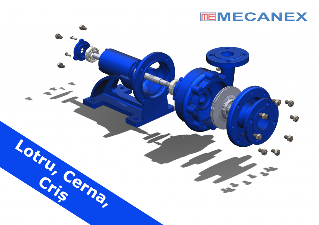 Pompe centrifugale monoetajate cu ax orizontal – LCC (LOTRU, CERNA ...